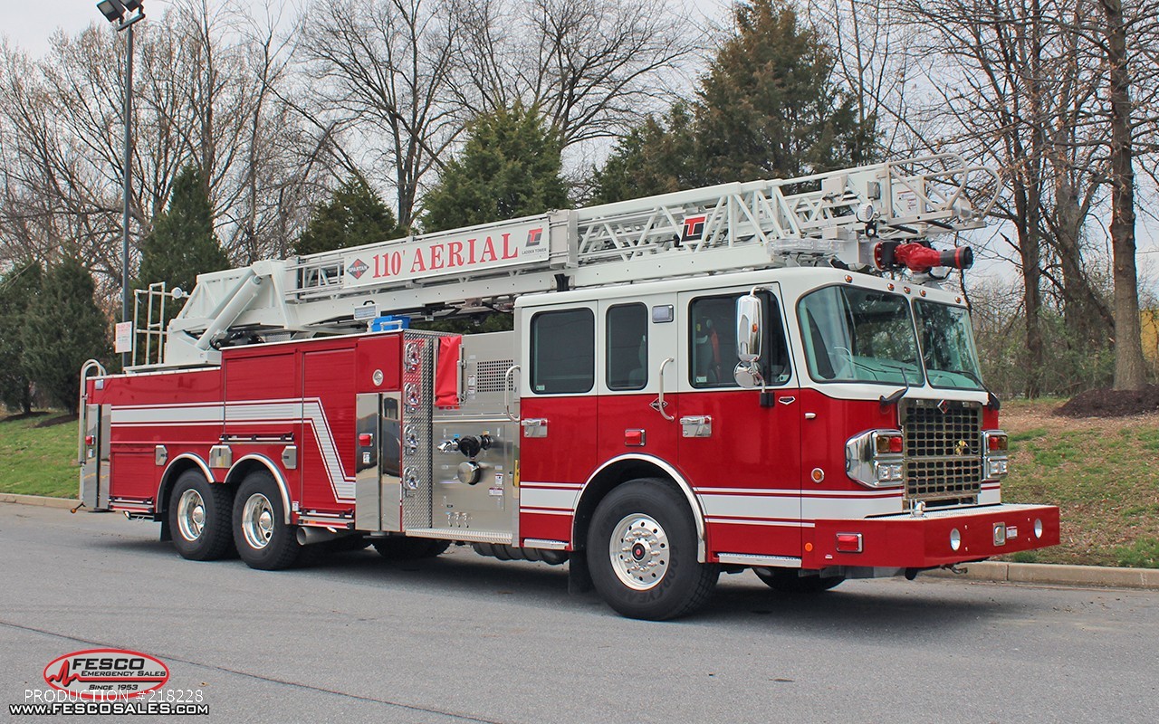 2020 LT 110 Ft. Aerial Ladder Spartan Gladiator - FESCO