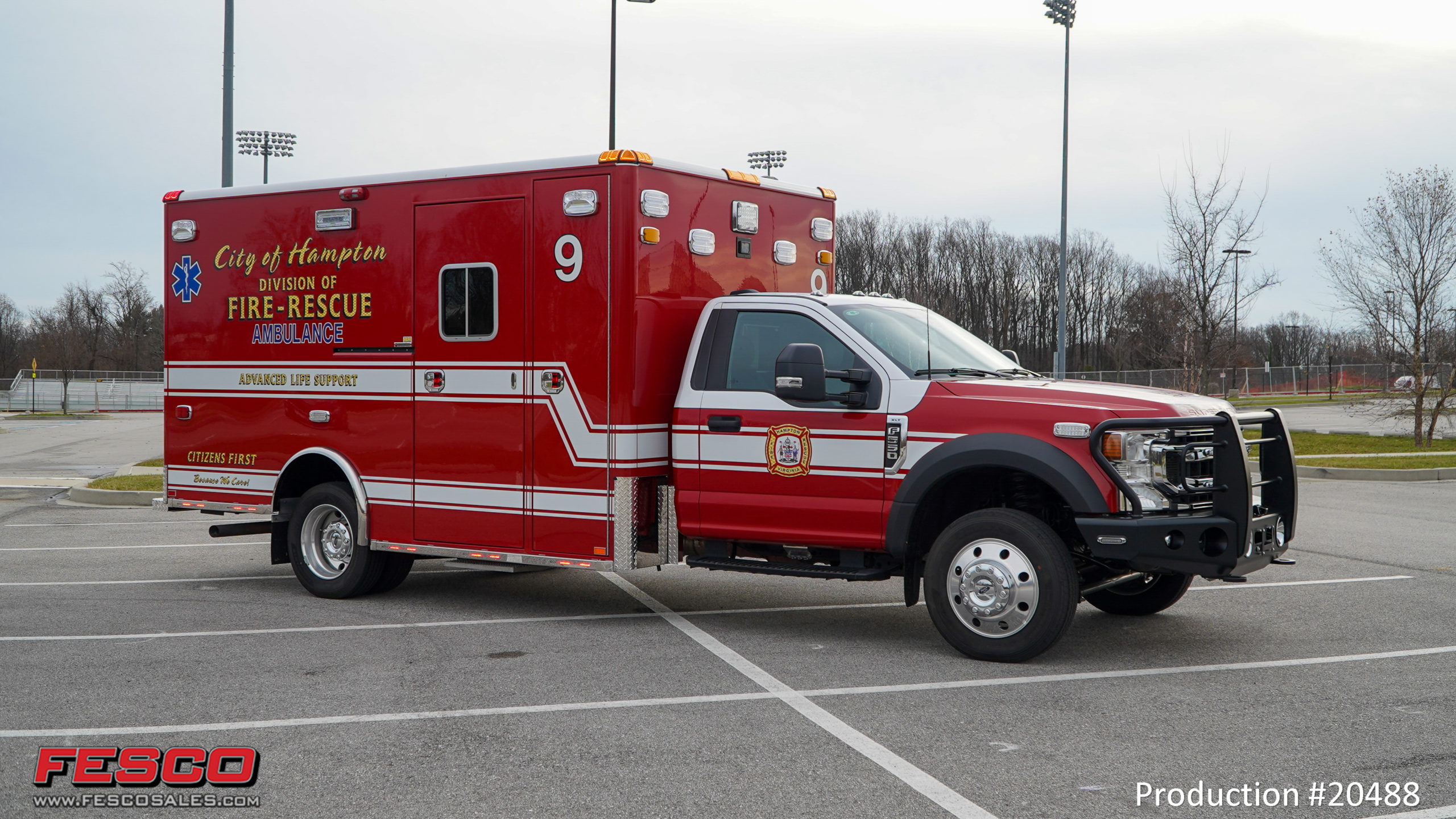 2022 Horton 623F / Ford F-550 4x2 Diesel - FESCO